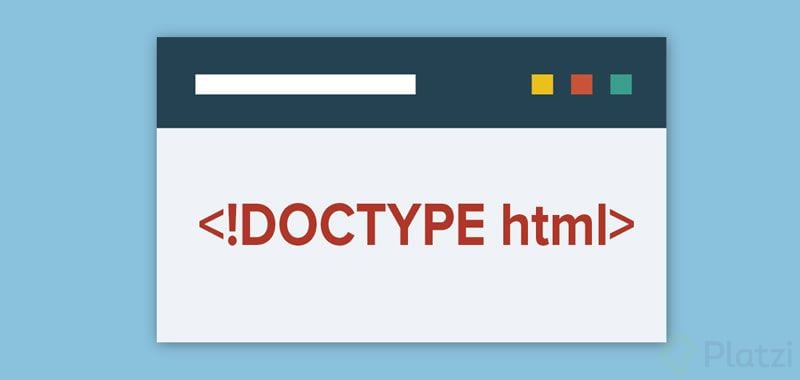 Anatomía de un Documento HTML DOCTYPE html head y body